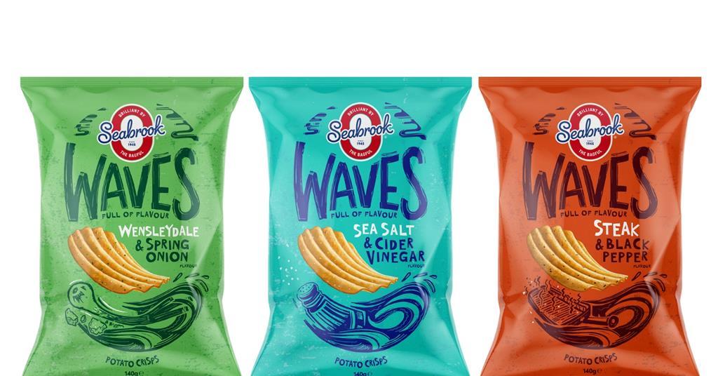 Seabrook unveils Waves premium crinkle-cut crisps range | The Grocer