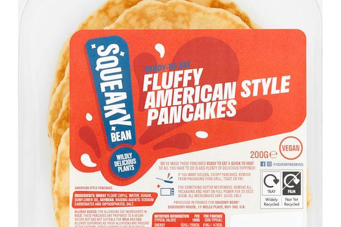 Squeaky Bean vegan pancakes to hit shelves in Waitrose | News | The Grocer