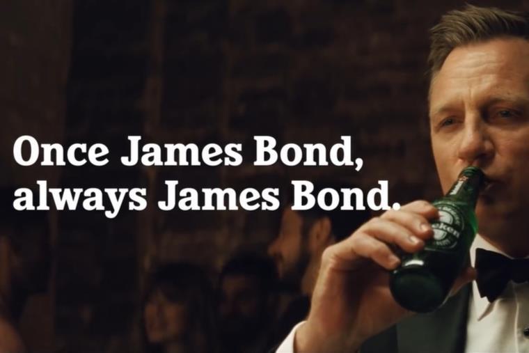Daniel Craig opts for Heineken in Bond beer campaign | Comment ...