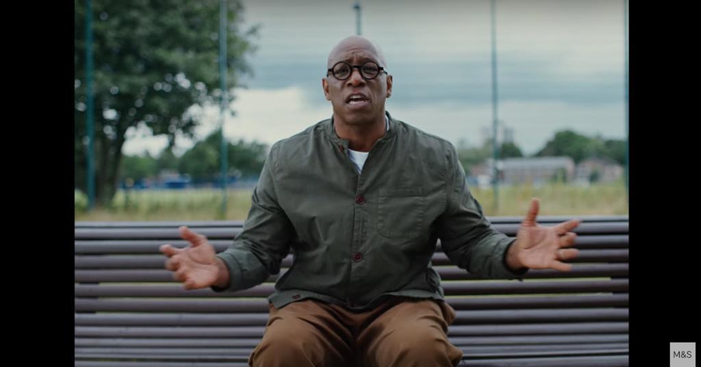 Star signing Ian Wright plays a blinder for M&S | Comment & Opinion ...
