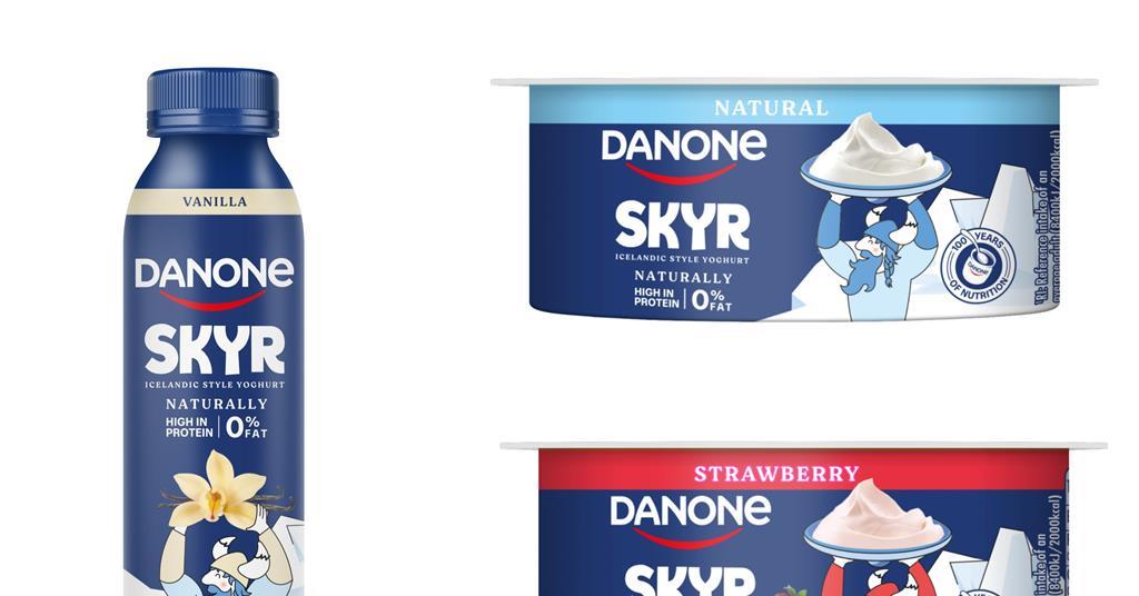 danone yoghurts