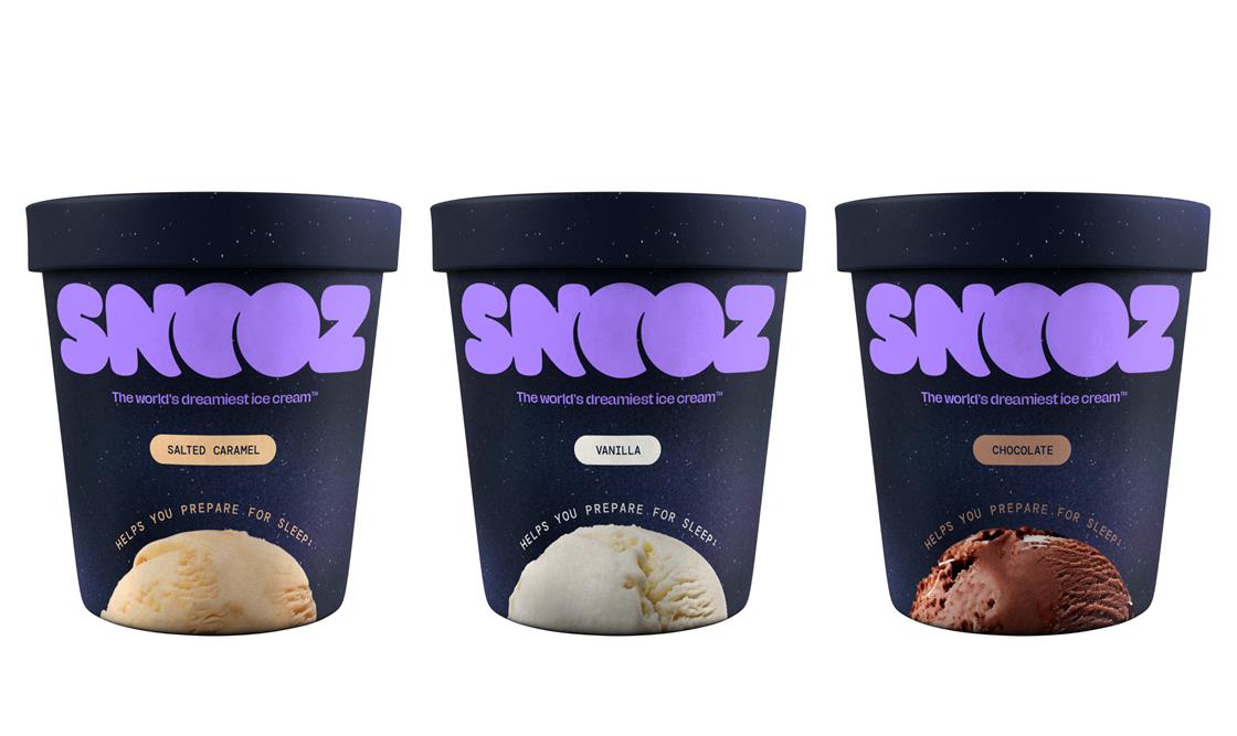 Snooz launches functional ice cream to boost sleep quality | The Grocer