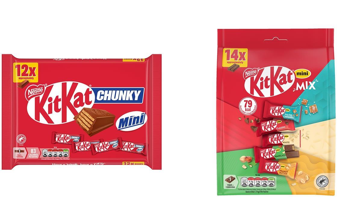 Kit Kat adds mini versions of Chunky and two-finger bars | The Grocer