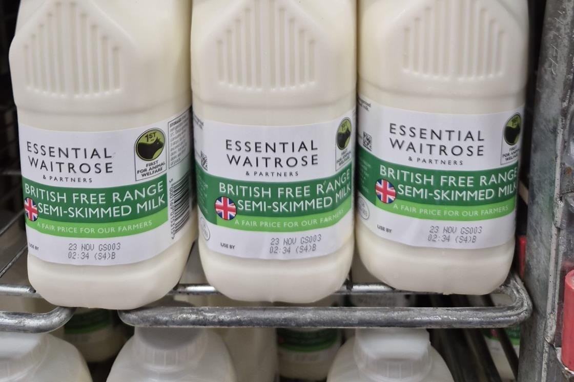Waitrose rolls out invisible milk tags in supermarket first | The Grocer