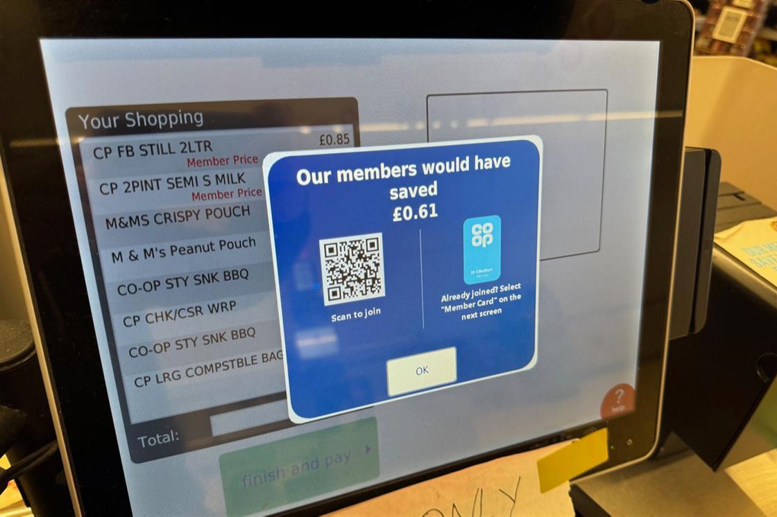 Co-op launches QR code membership sign-ups at self-scan tills | The Grocer