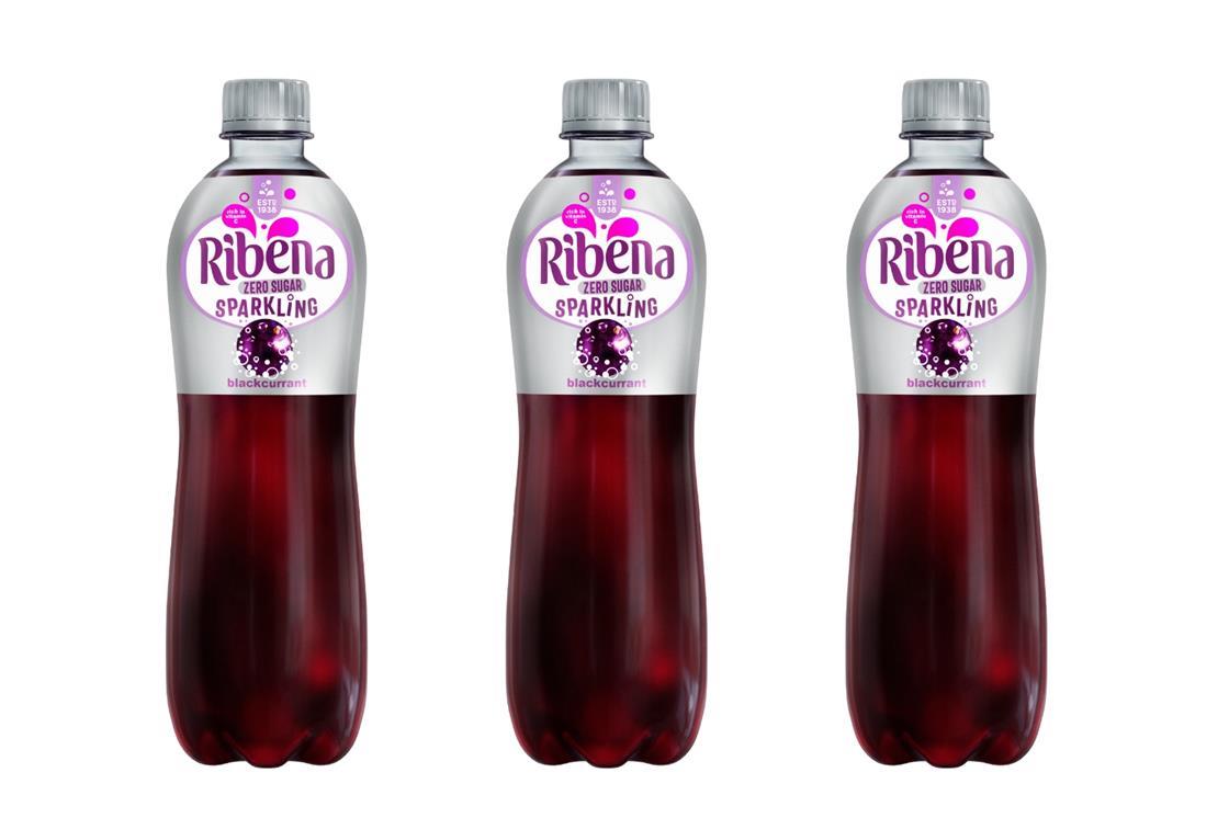 Ribena rebrands sparkling drinks range and adds zero-sugar flavour ...