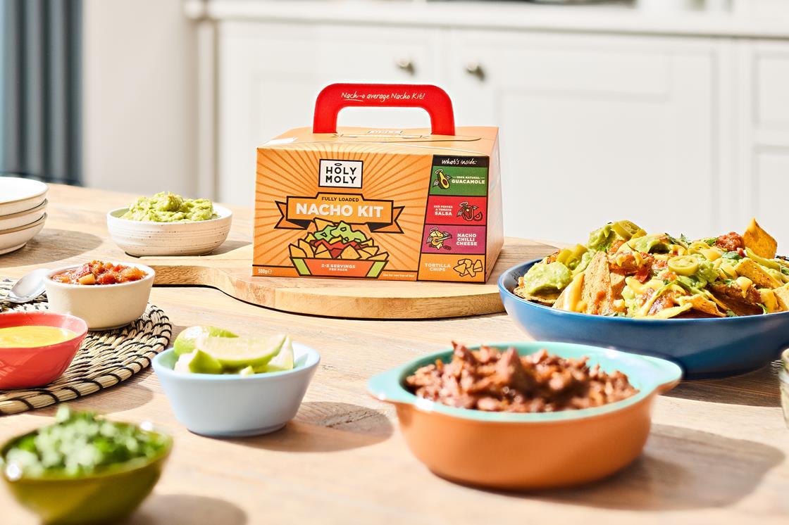 Holy Moly adds nacho meal kit with tortilla chips and dips | The Grocer