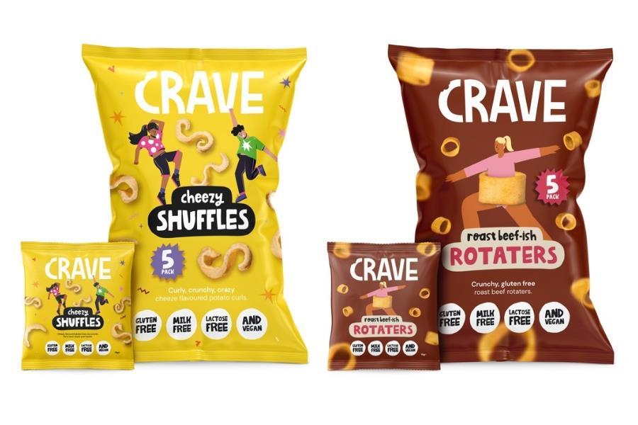 Free-from snacking brand Crave adds savoury multipack duo | The Grocer