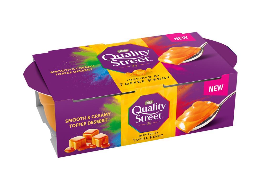 Lactalis launches Quality Street Toffee Penny Dessert | News | The Grocer