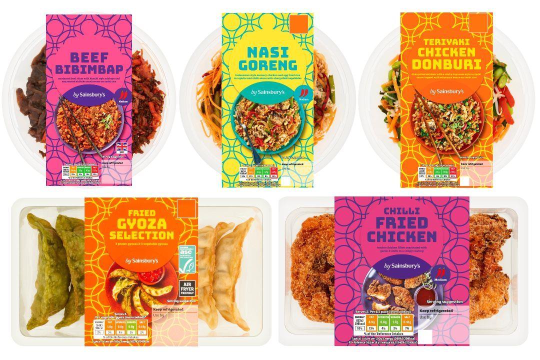 Sainsbury’s launches new pan-Asian ready meal range | Range Preview ...