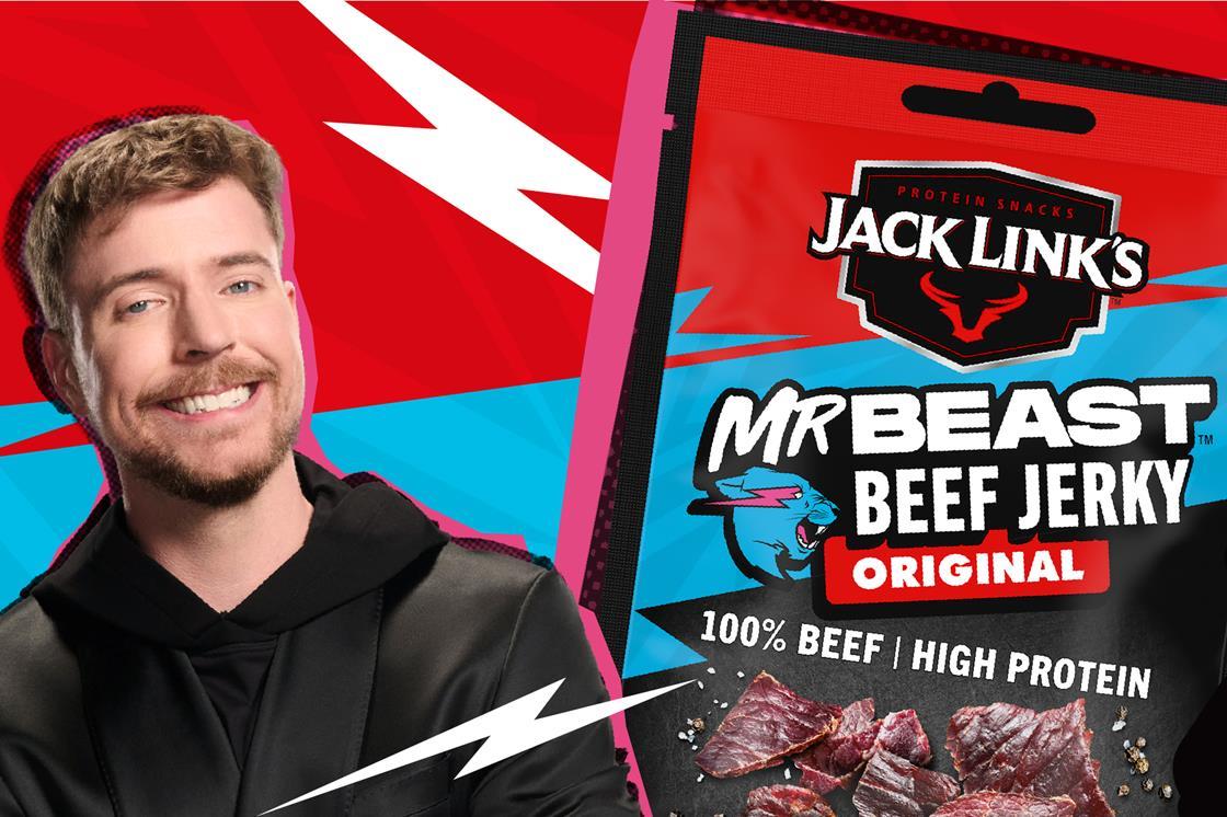 MrBeast launches beef jerky into mults with Jack Link's | The Grocer