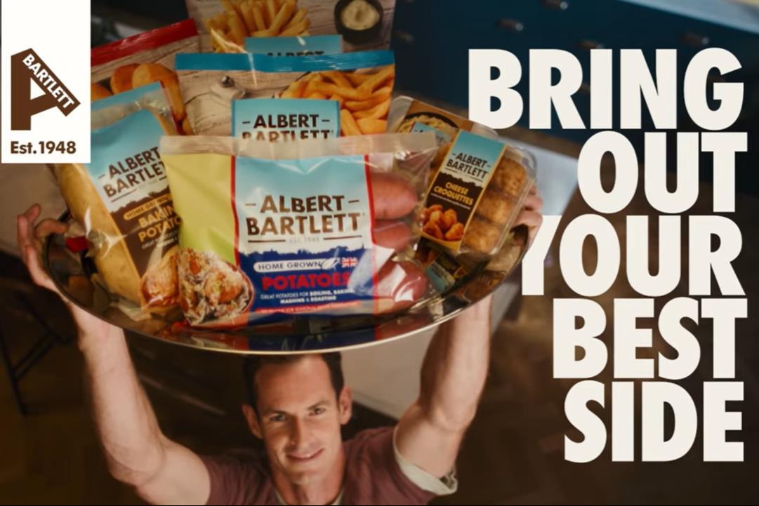 Albert Bartlett unveils Andy Murray TV ad campaign | News | The Grocer