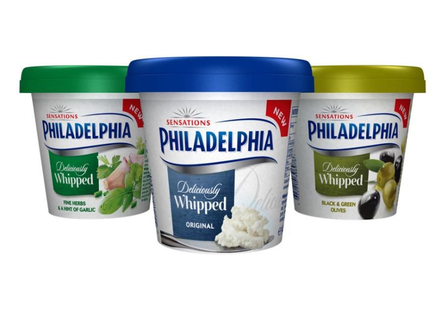 Philadelphia brand gets trio of whipped cheeses | News | The Grocer