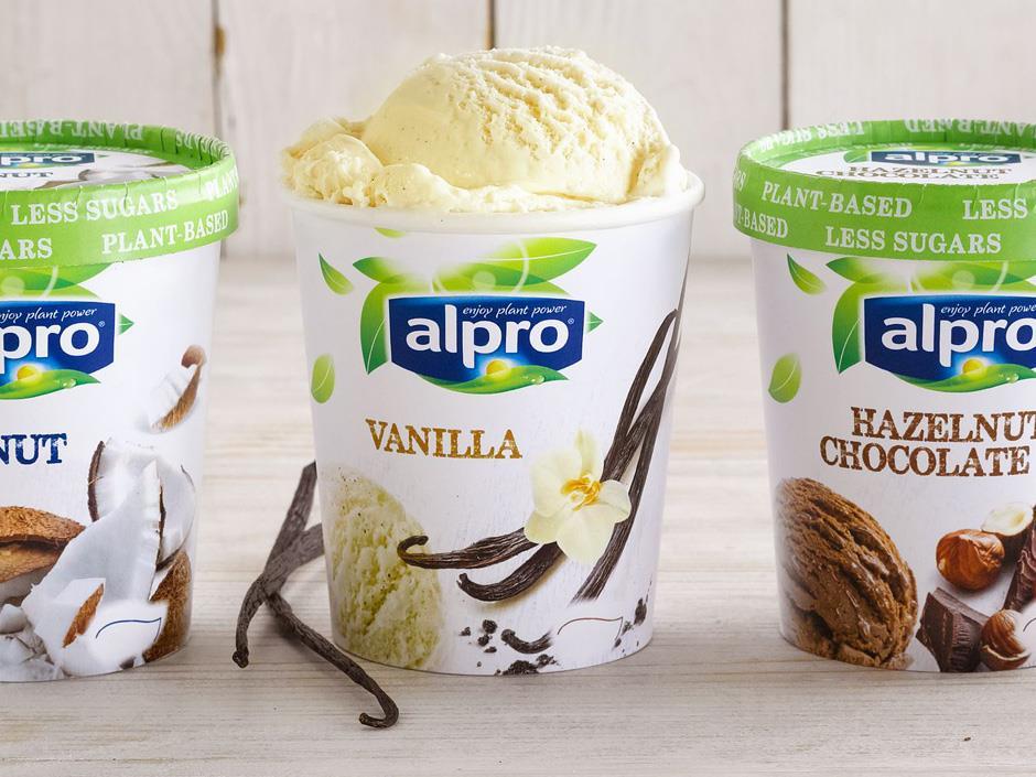 Alpro makes its debut in frozen with launch of premium ice cream | News ...