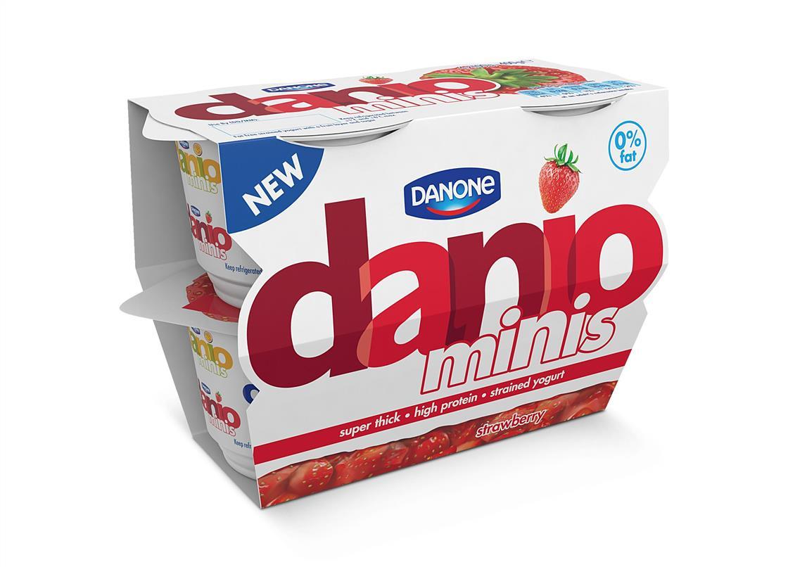 Danone gives Danio yoghurts 4x100g Minis multipacks | News | The Grocer