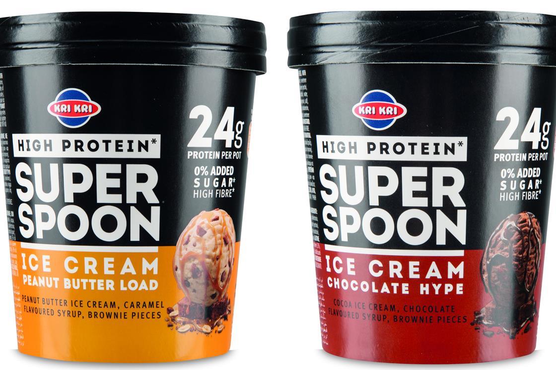 Aldi rolls out Kri Kri High Super Spoon Protein Ice Cream tubs | News ...