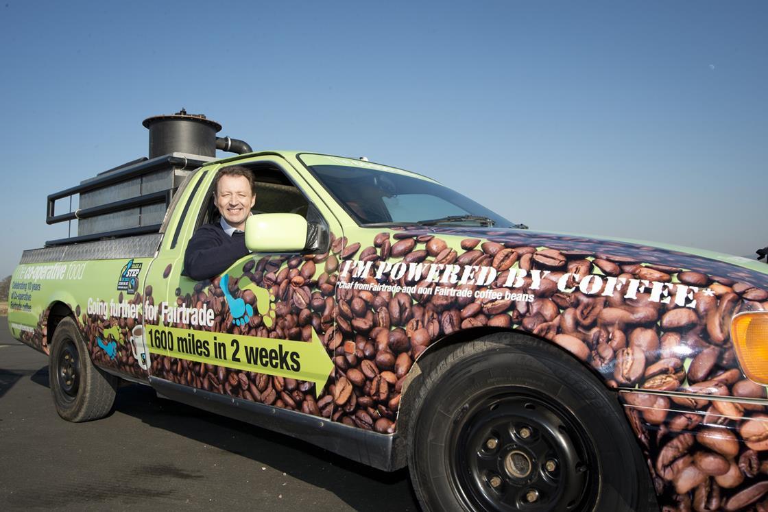 Co-op revs up for Fairtrade Fortnight with coffee-powered car | News ...