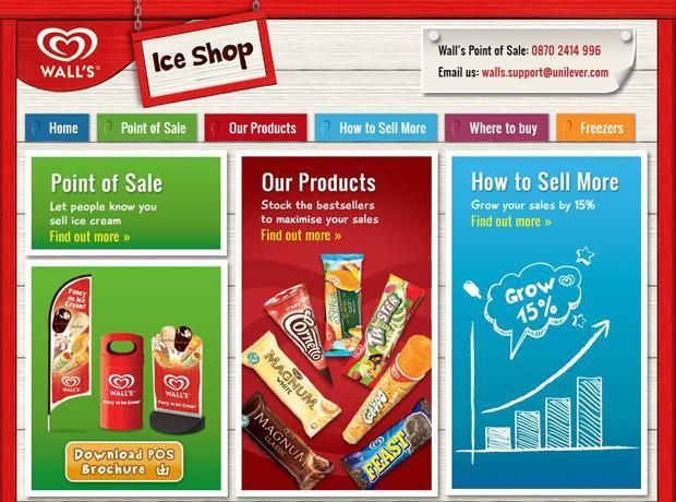 Unilever hits social media to build Wall’s ice cream website | News ...