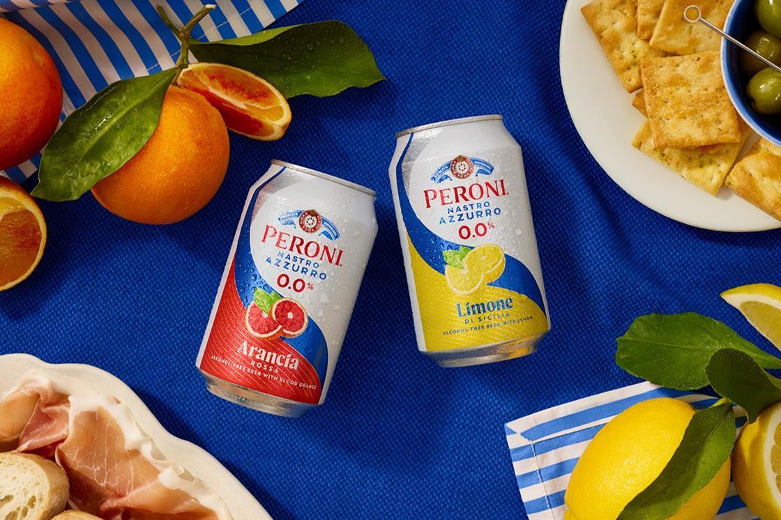 Peroni debuts alcohol-free fruit beers in moderation push | The Grocer