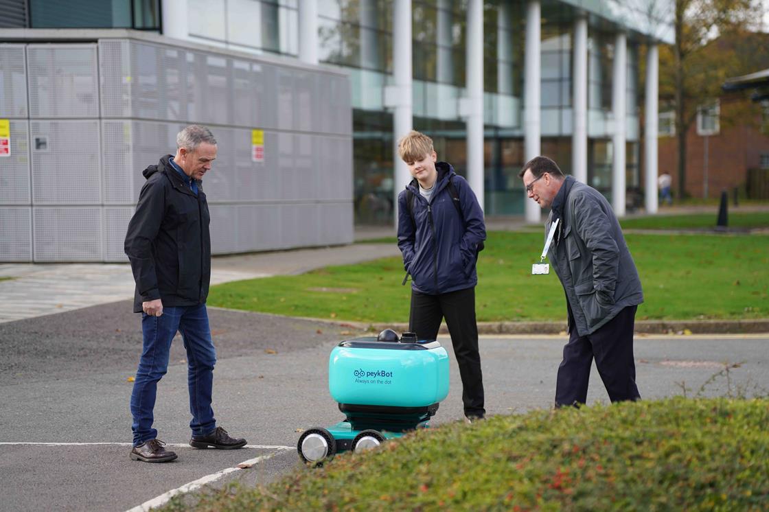 UK’s first university campus robot deliveries commence | News | The Grocer