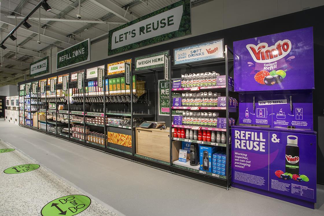 Coca-Cola, Mars and Nestlé among brands joining Asda refill trial ...