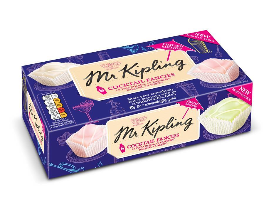 Mr Kipling reaches out to younger buyers with Cocktail Fancies | News ...