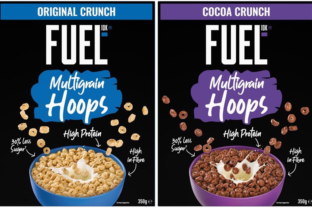 Fuel10k launches Multigrain Hoops protein cereals into Asda | The Grocer
