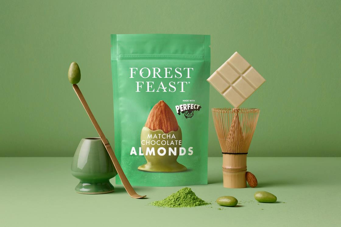 Forest Feast and PerfectTed add matcha chocolate almonds | The Grocer