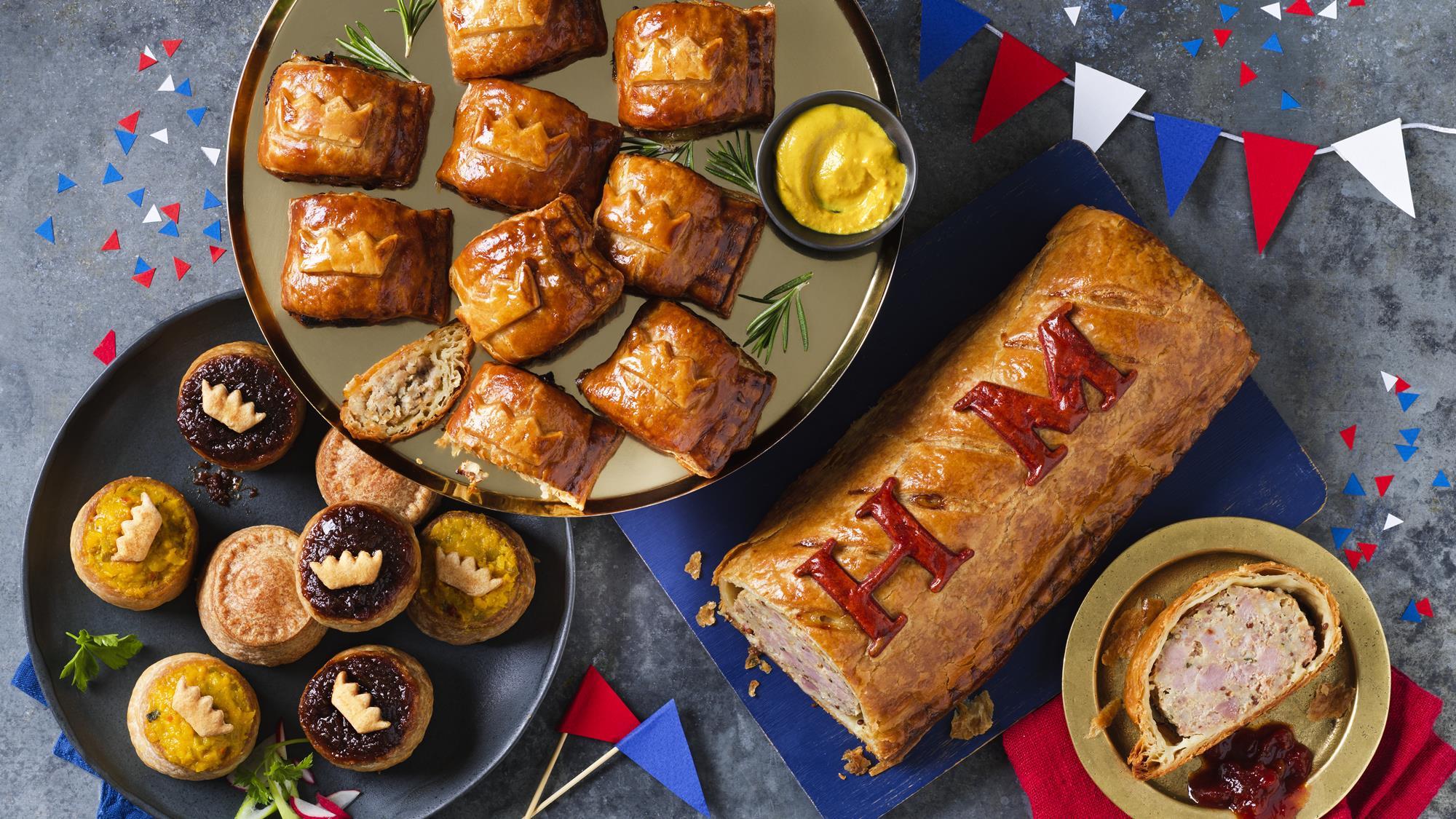 King Colin and crown pastries: the M&S coronation range | Range Preview ...