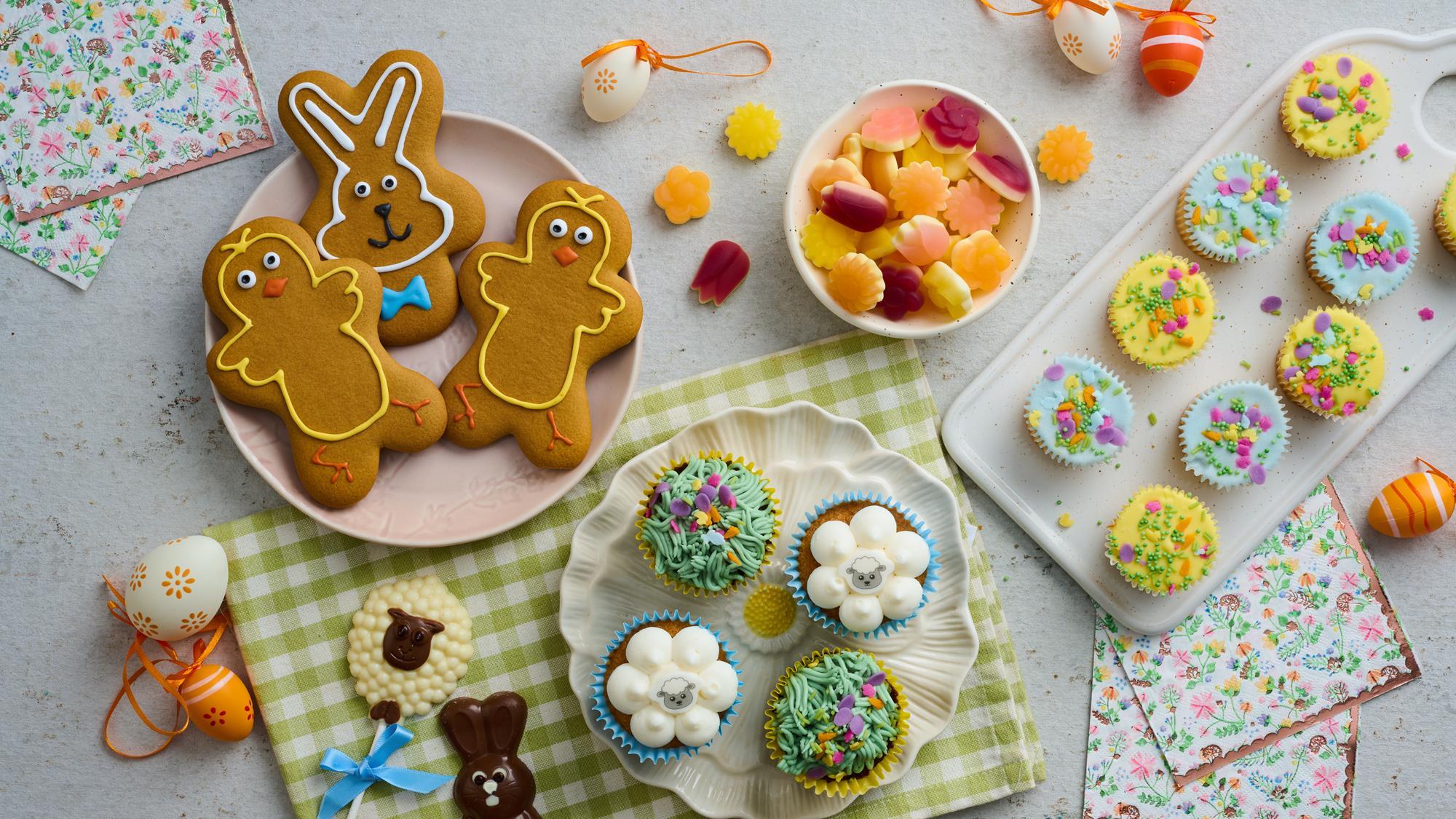 Pretzel eggs and apple crumble hot cross buns: Co-op Easter range 2025 ...