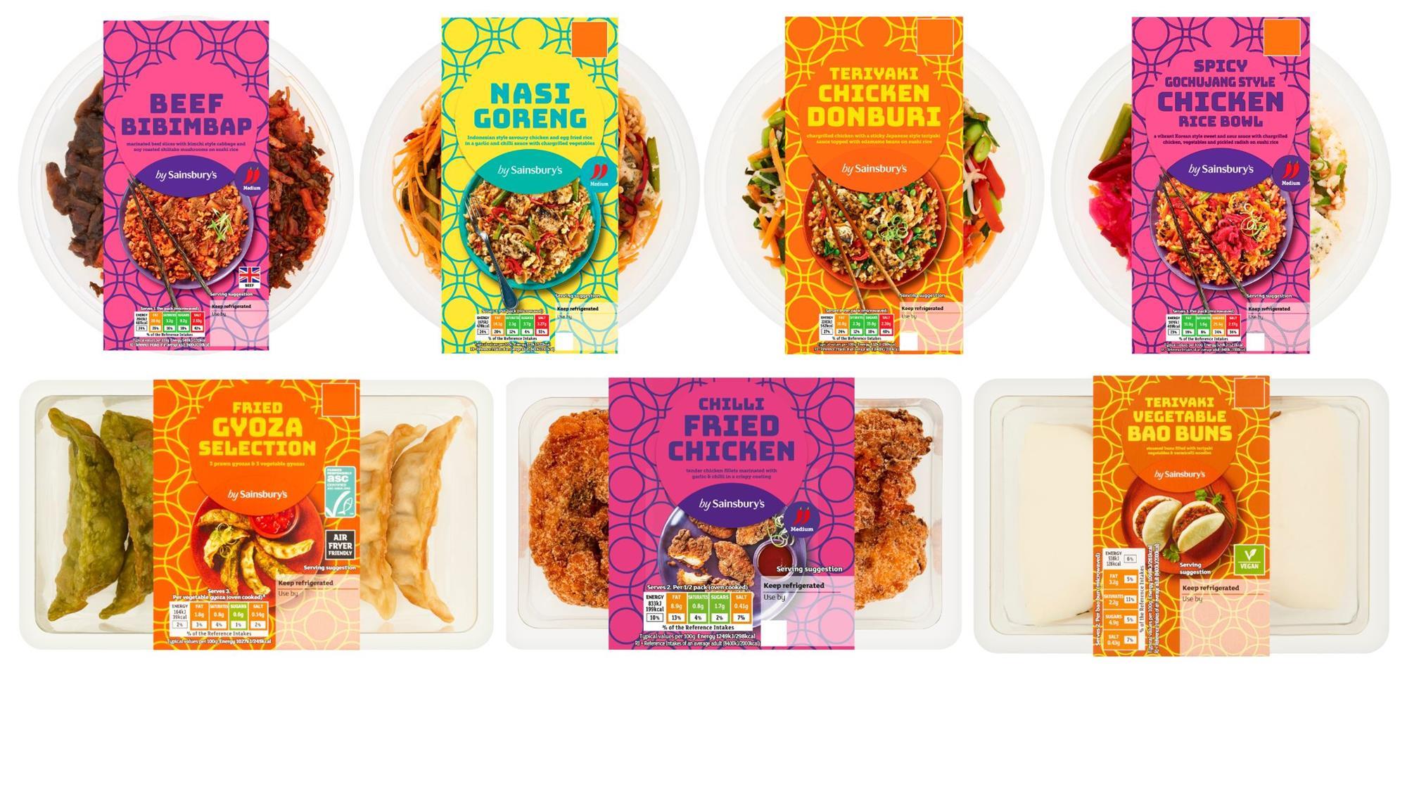 Sainsbury’s launches new pan-Asian ready meal range | Range Preview ...