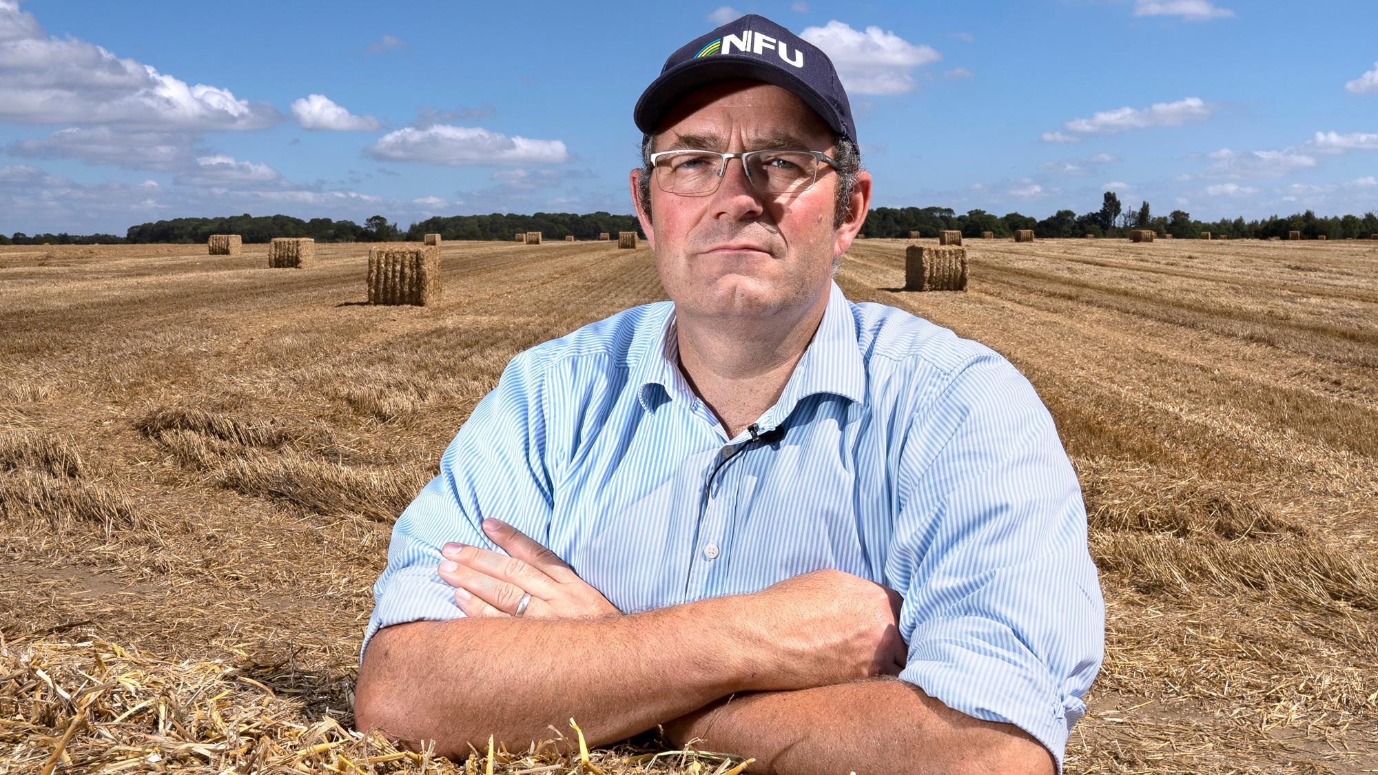 How NFU president Tom Bradshaw took over the baton from Minette Batters ...