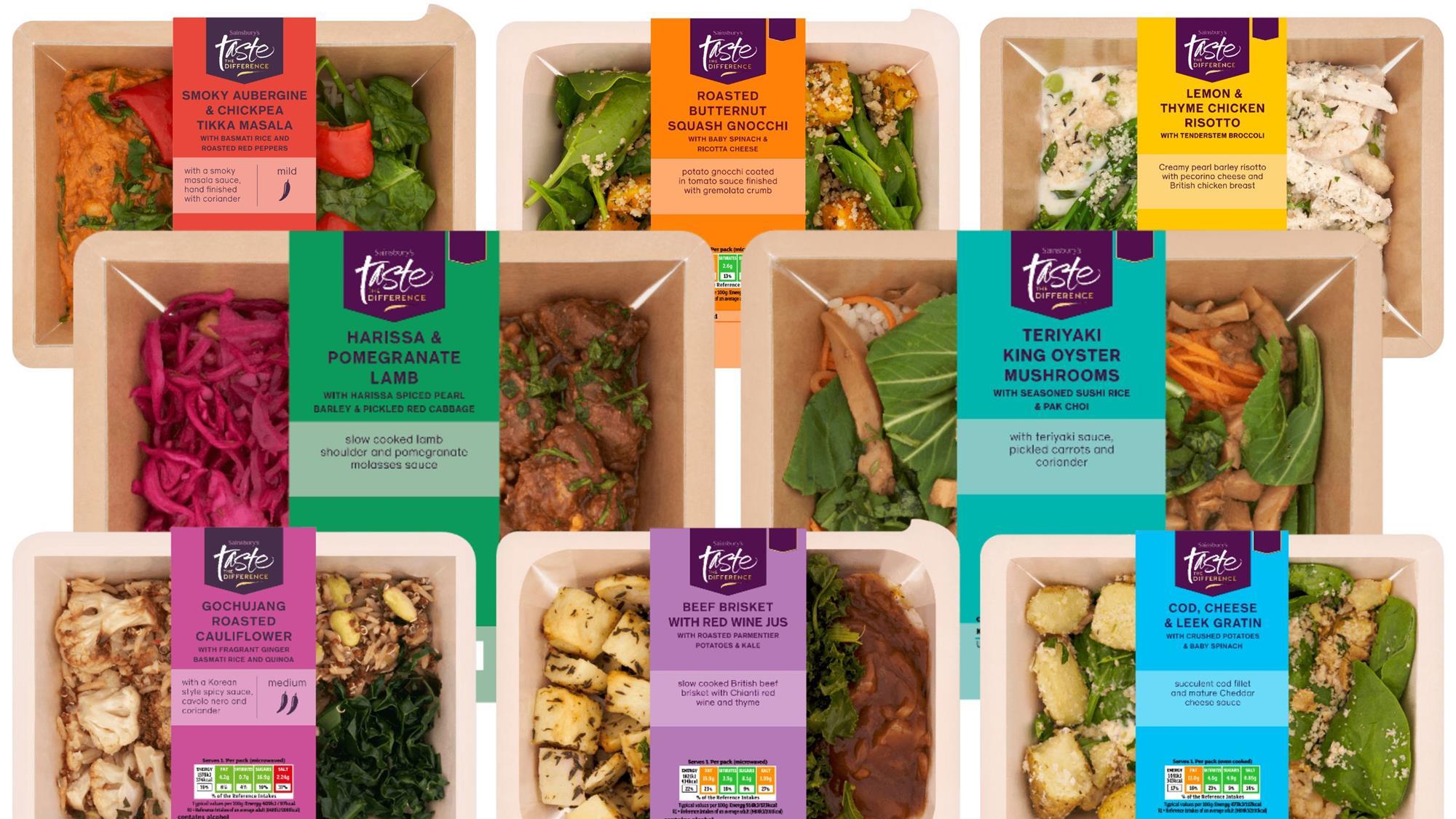 Sainsbury's launches 10 new Taste the Difference ready meals | The Grocer