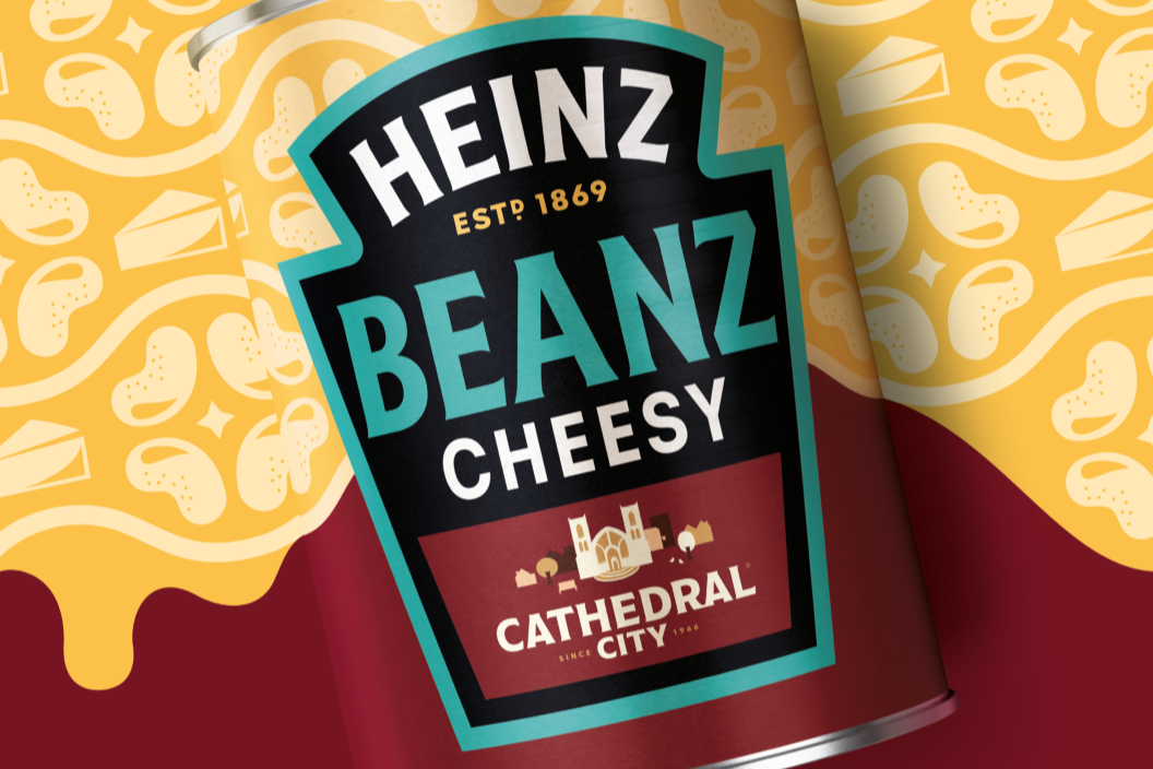 Heinz Baked Beans Logo Heinz Means Customisation' With New Label