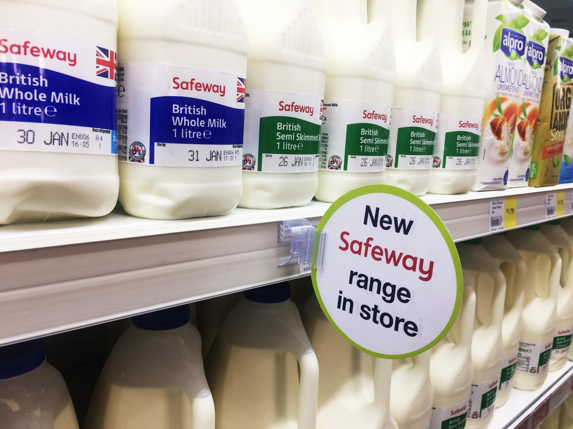Safeway Dairy Products Bored Cow Milk Original Animal Free 4 11 Fl.