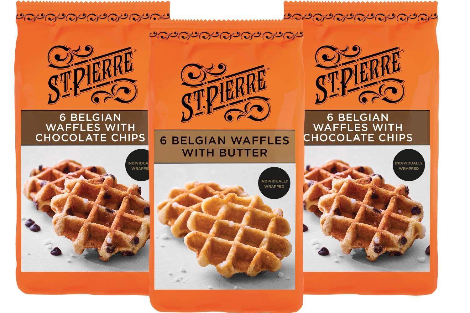 belgian waffles   asda