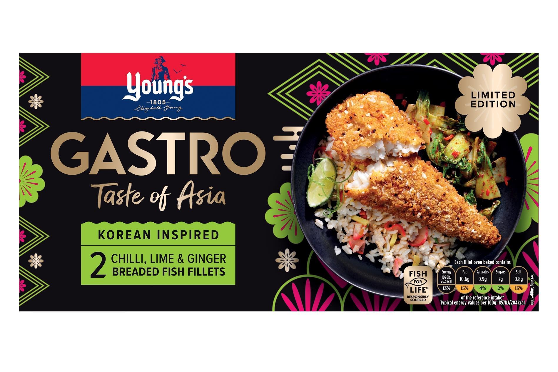 Young s Seafood launches Asian inspired frozen fish range The Grocer