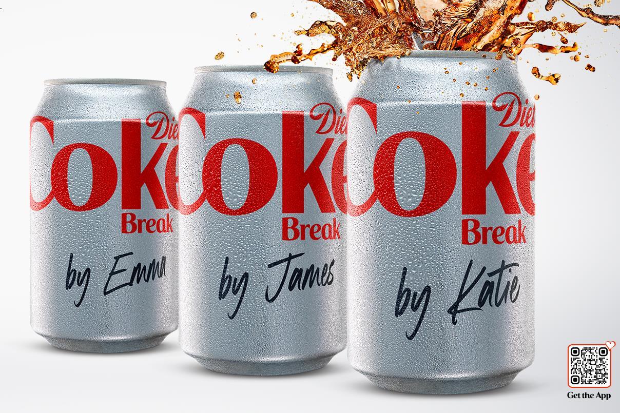 Diet Coke Cans New Packaging For Diet Coke Aims To Inspire