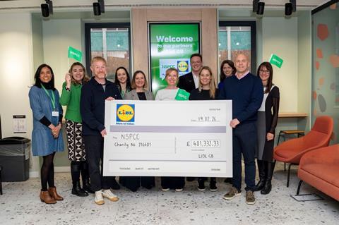 Lidl shoppers donate nearly £500k to NSPCC Childline in weeks | The Grocer