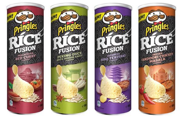 Kellogg’s unveils healthier Pringles Rice Fusion crisps | News | The Grocer