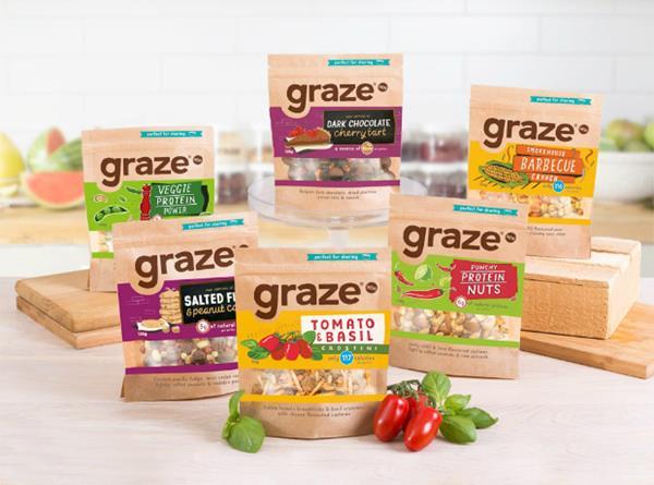 Graze drops ‘natural’ brown pack design after 10 years | News | The Grocer