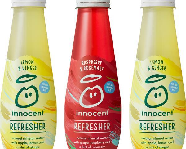 Innocent boosts flavoured water offer with lower-sugar Refresher duo ...