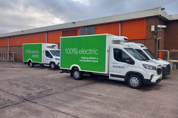 Booker trials electric van deliveries from three branches | News | The ...