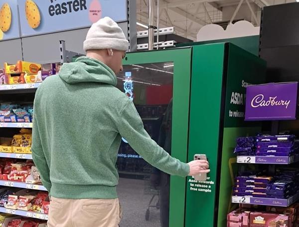 Asda launches digital in-store sampling machine | News | The Grocer