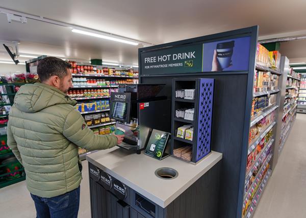 Waitrose trials free returnable coffee cups | The Grocer