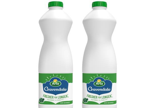 Arla unveils recycled Cravendale bottles and recyclable cheese packs ...