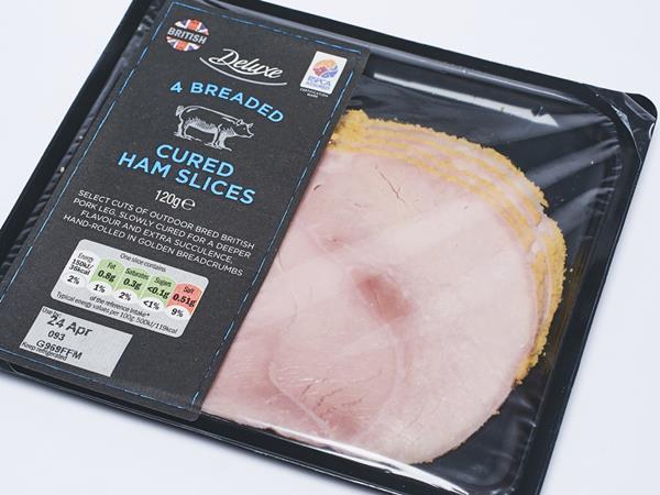 Lidl Deluxe Breaded Cured Ham Slices | Analysis & Features | The Grocer