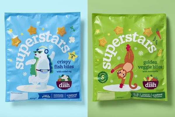 Kids' food brand Little Dish expands Superstars frozen range | The Grocer