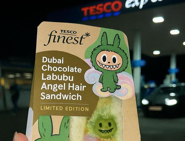 Fake Tesco Labubu Dubai sandwich creator issues AI warning | The Grocer