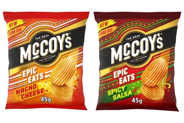 McCoy’s launches Mexican-inspired Epic Eats crisps duo | News | The Grocer